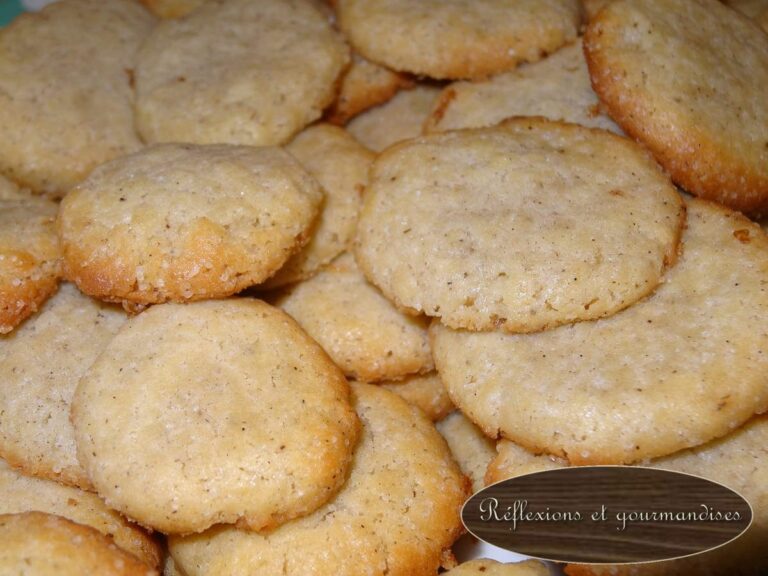 Petits biscuits à la vanille – Réflexions et Gourmandises